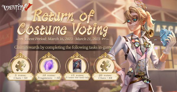 5th Return of Costume Voting